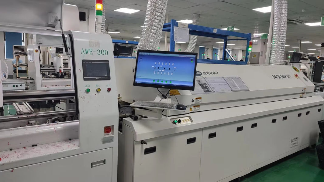 China Shenzhen Maxcolor Visual Co., Ltd. factory production line